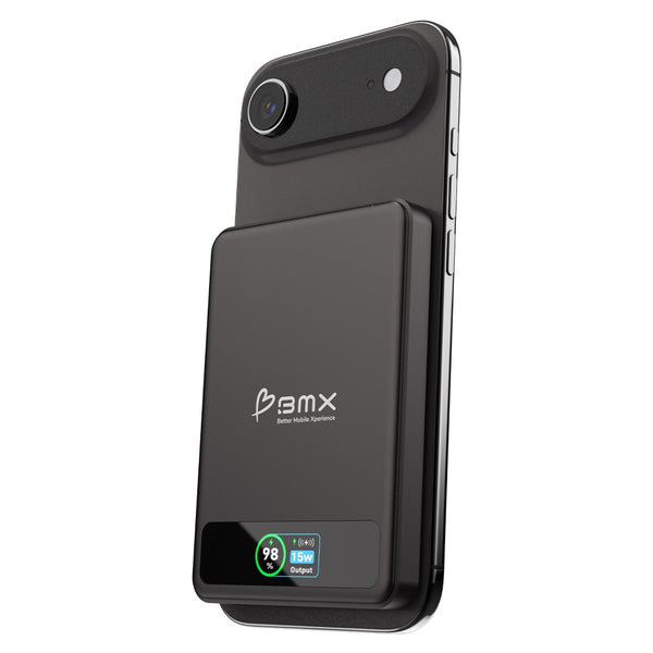 BMX 5000 mAh Magnetic Solid State Power Bank Black – iStudio Singapore