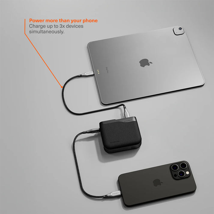 Cygnett Encore 10k mAh Power Bank - Graphite – iStudio Singapore
