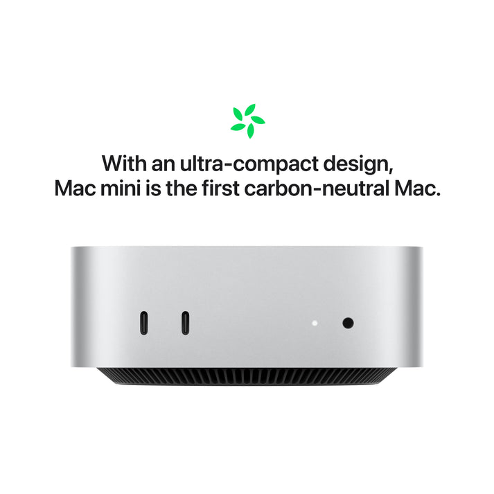 Mac mini: Apple M4 chip with 10-core CPU and 10-core GPU, 512GB SSD ...