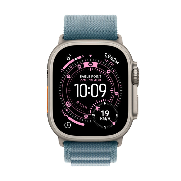 Apple Watch Ultra 3 GPS + Cellular 49mm Natural Titanium Case with Lig ...