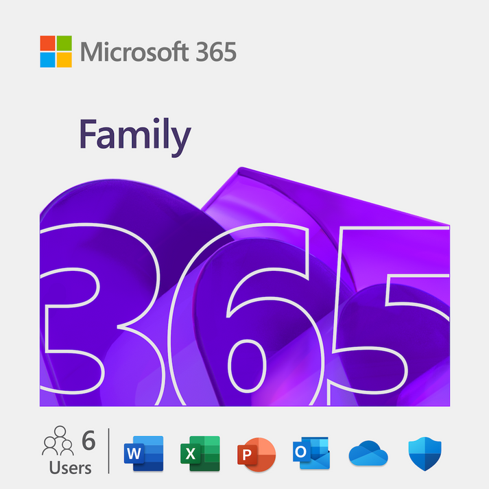 Microsoft 365 Family (Digital Code) – iStudio Singapore